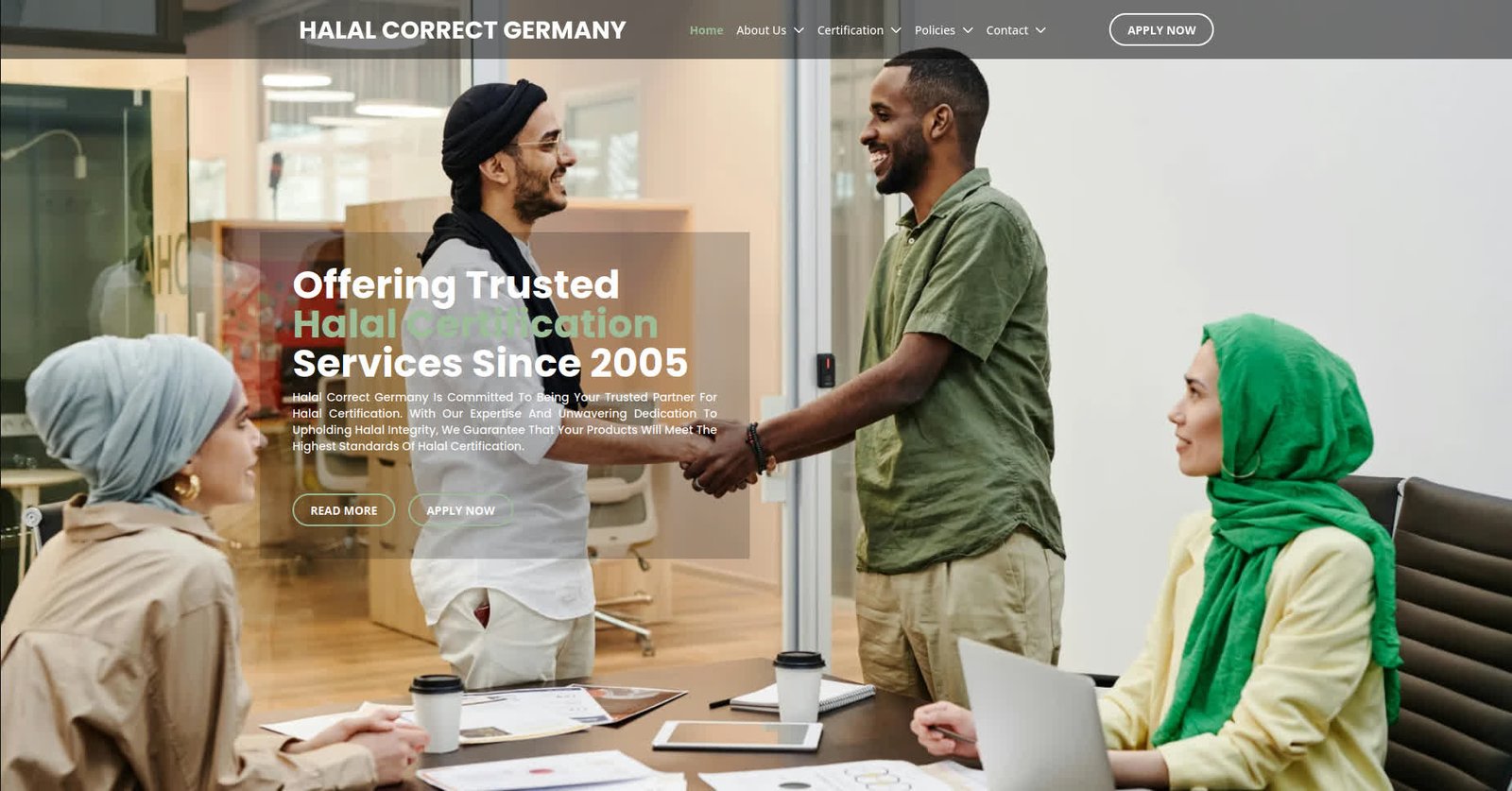 Inicio | Halal Correct GermanyN HALAL CONFIRMATION CENTER LIMITED
